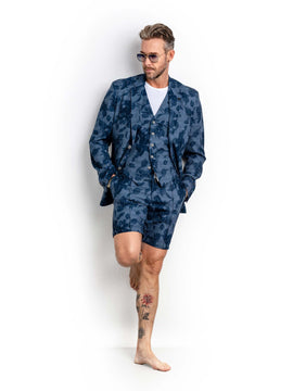 VEST H-70036/2 BLFlower FLX · Flexx Menswear